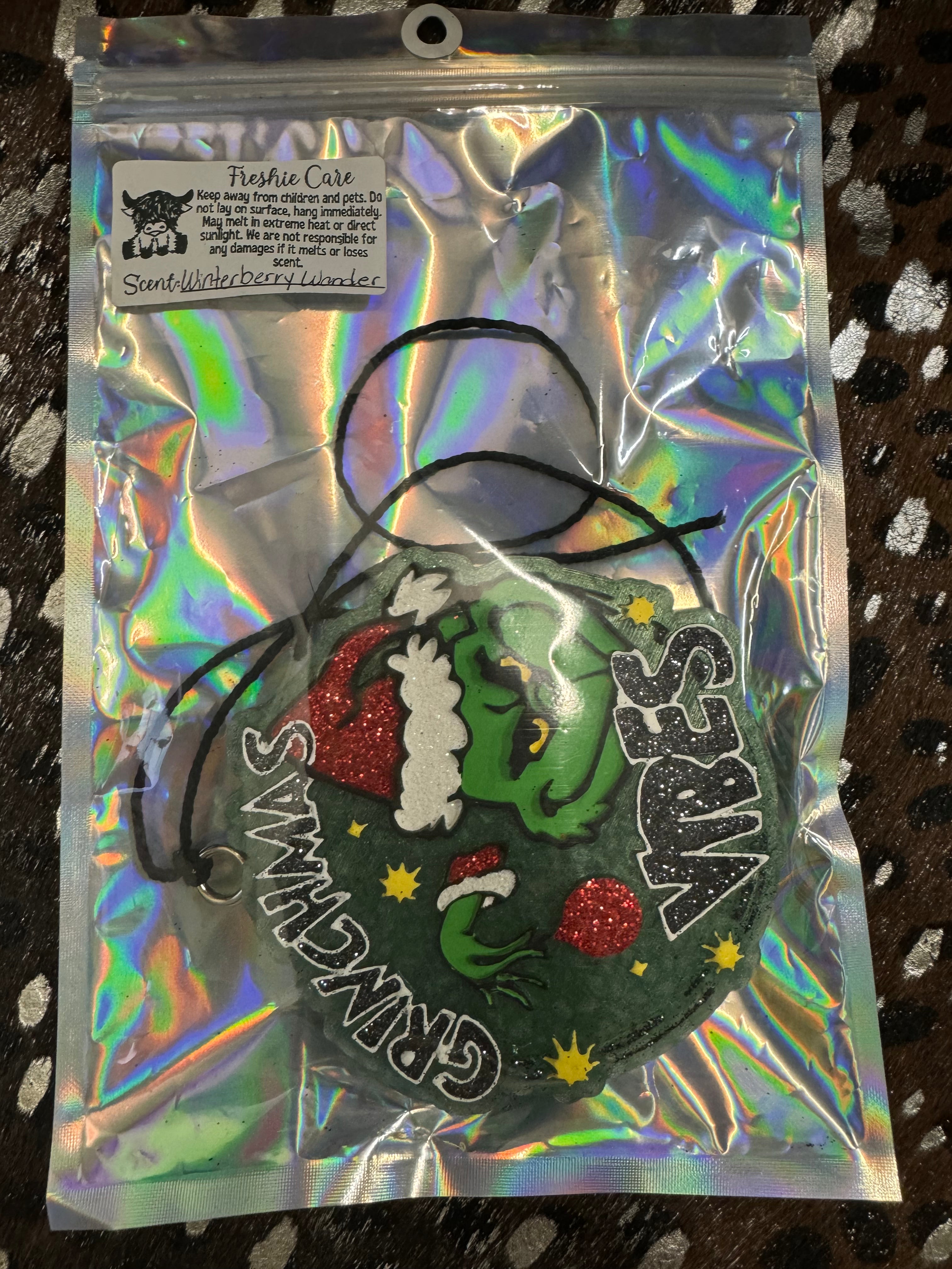 Large Grinch- Freshie – Coffman Tack